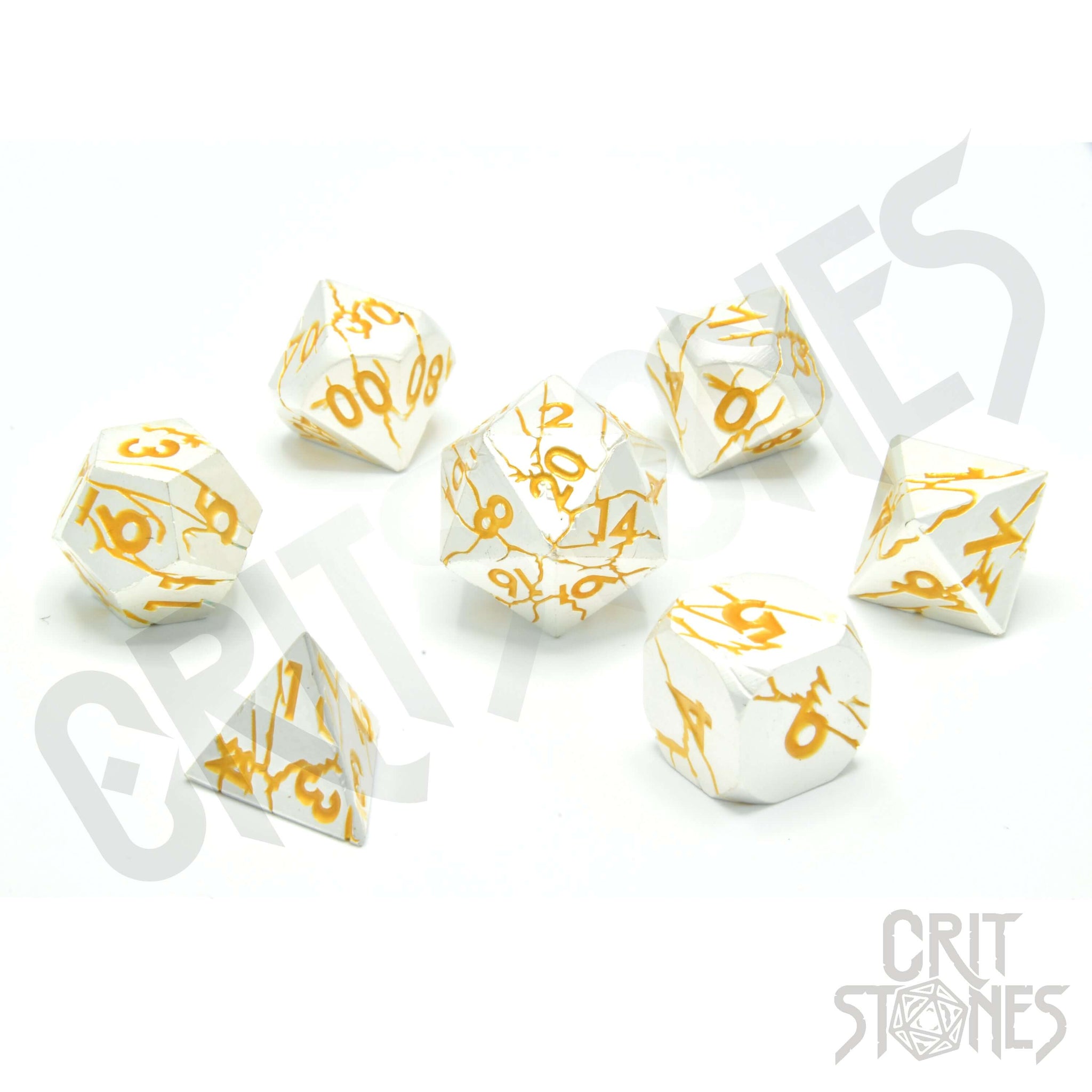 Divine Decree Metal RPG Dice Set