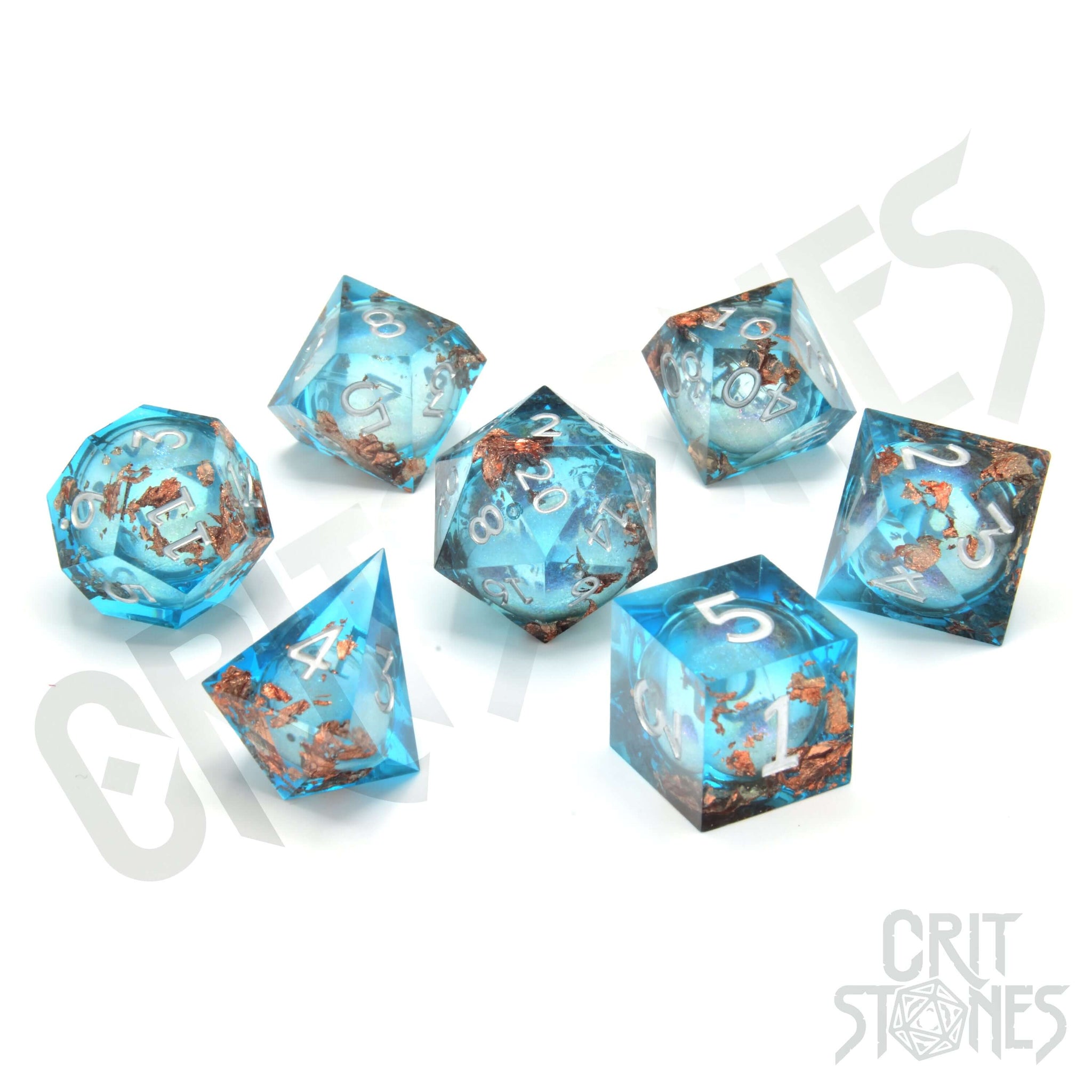 Flux Fortune Liquid Core RPG Dice Set