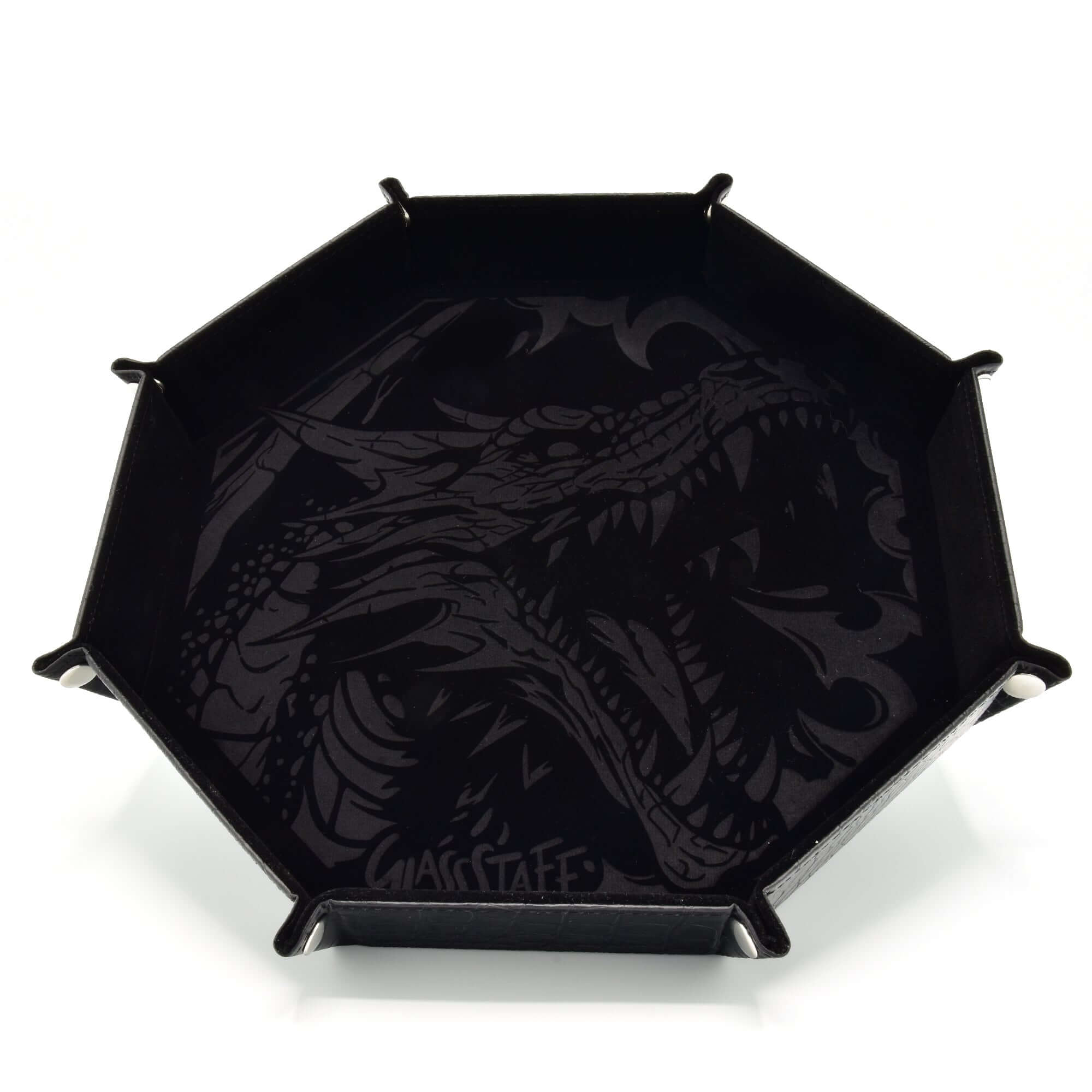 CritStones XL Octagonal Foldable Dice Tray - Dragon Skin