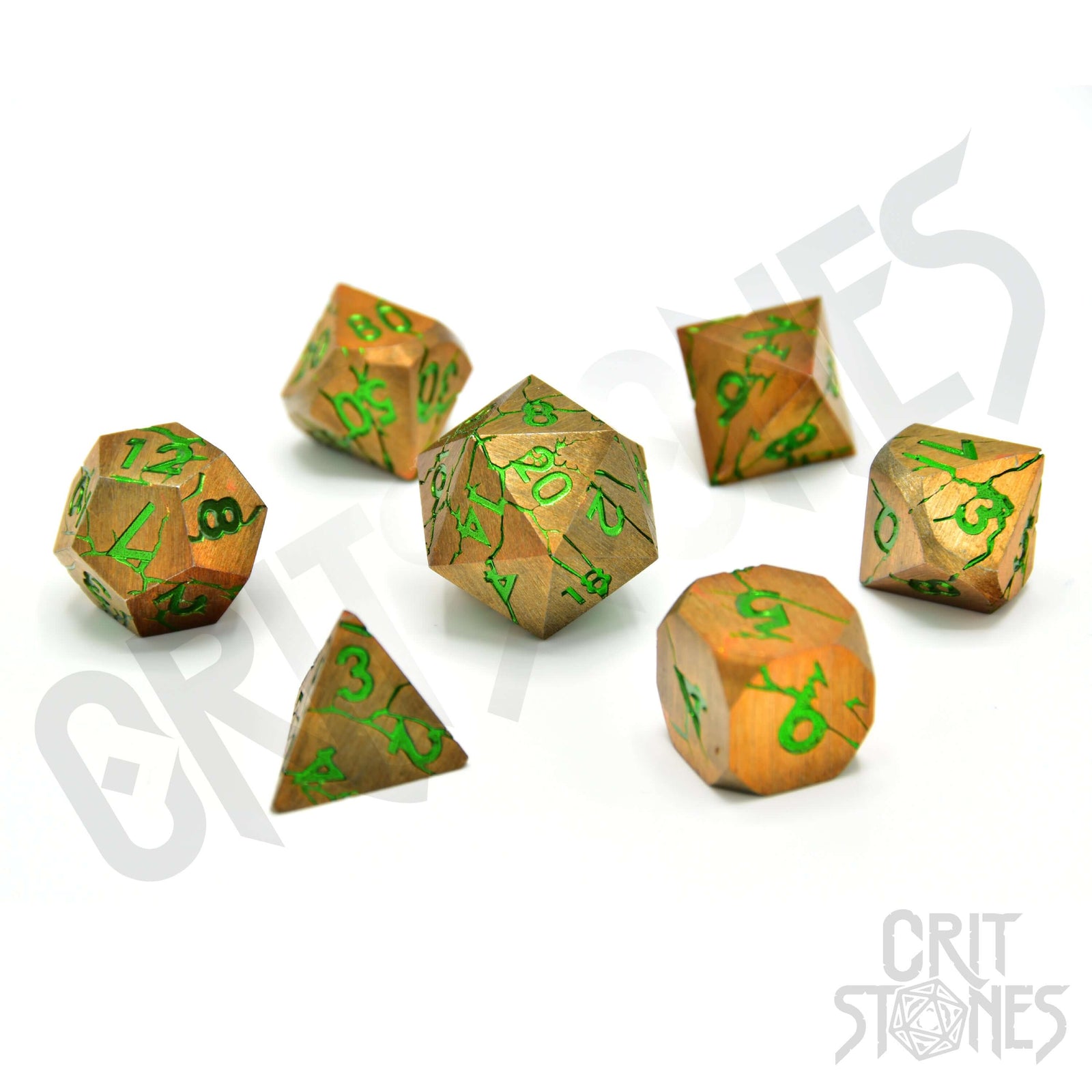 All CritStones Dice - GlassStaff TTRPG accessories and dice